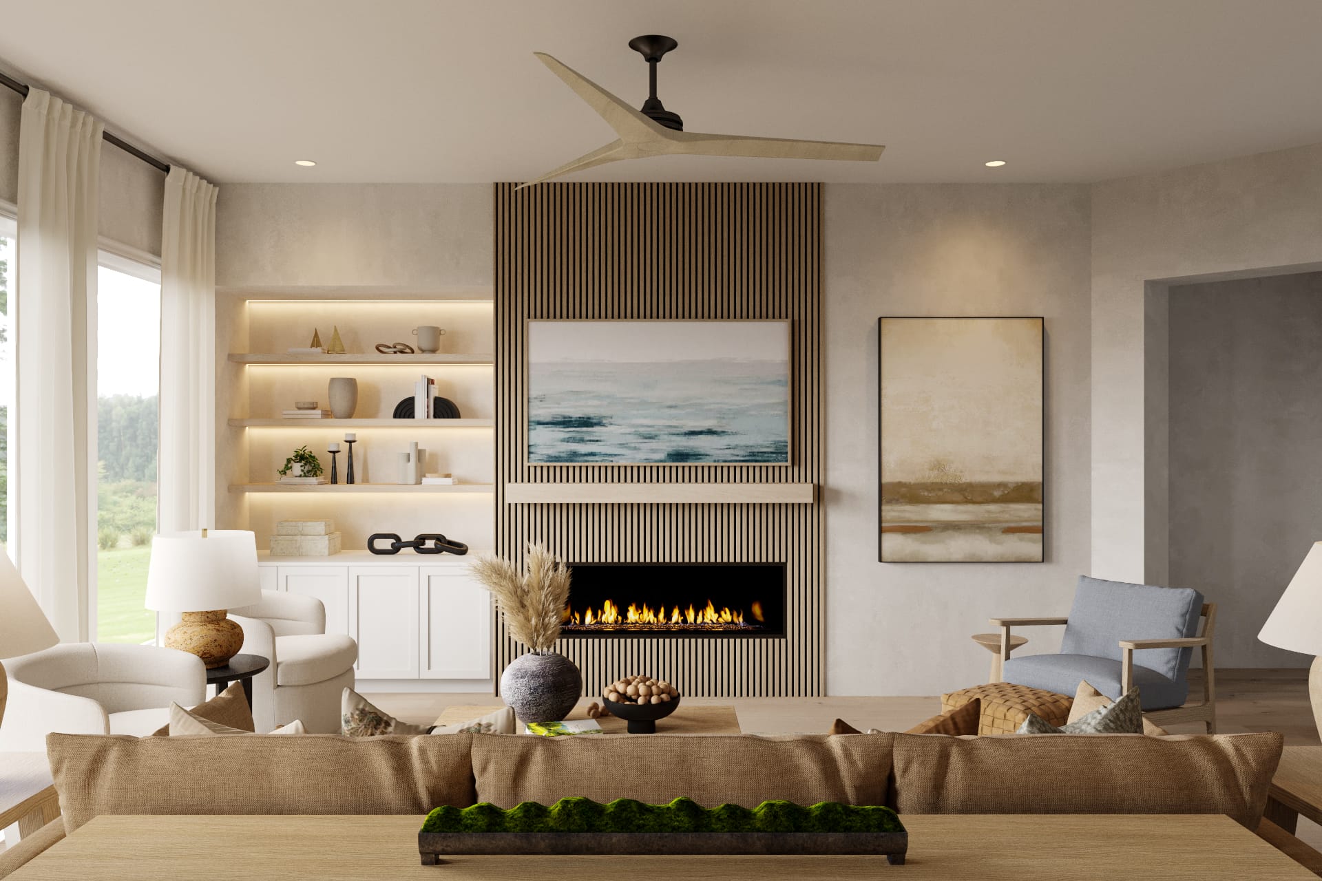 Before & After: Transitional Decorating Style for an Inviting Home ...