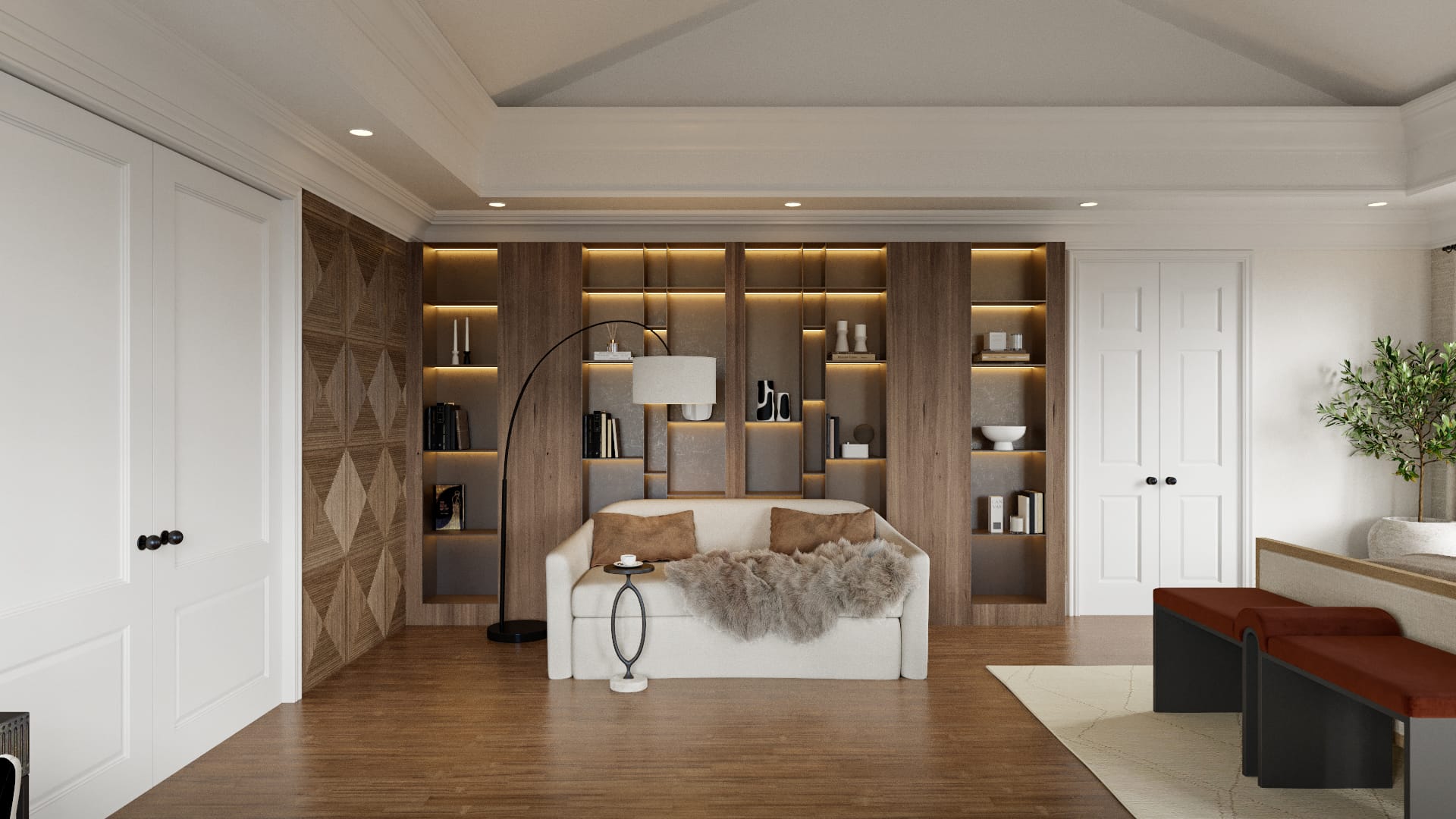 Before & After: Inviting Large Master Bedroom Design - Decorilla Online ...