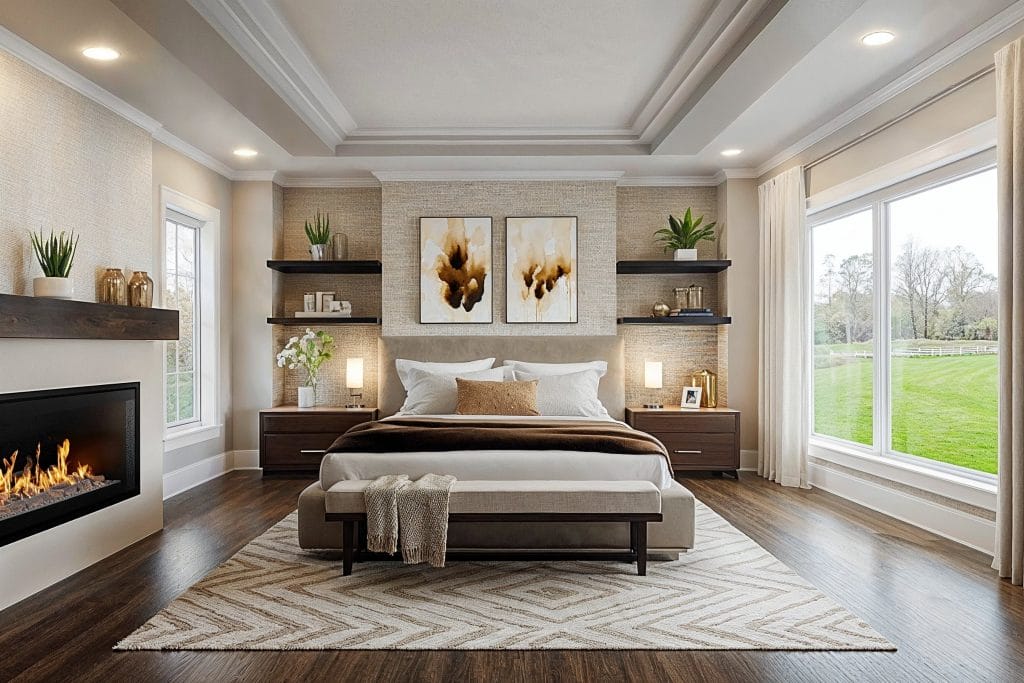 Before & After: Inviting Large Master Bedroom Design - Decorilla Online ...