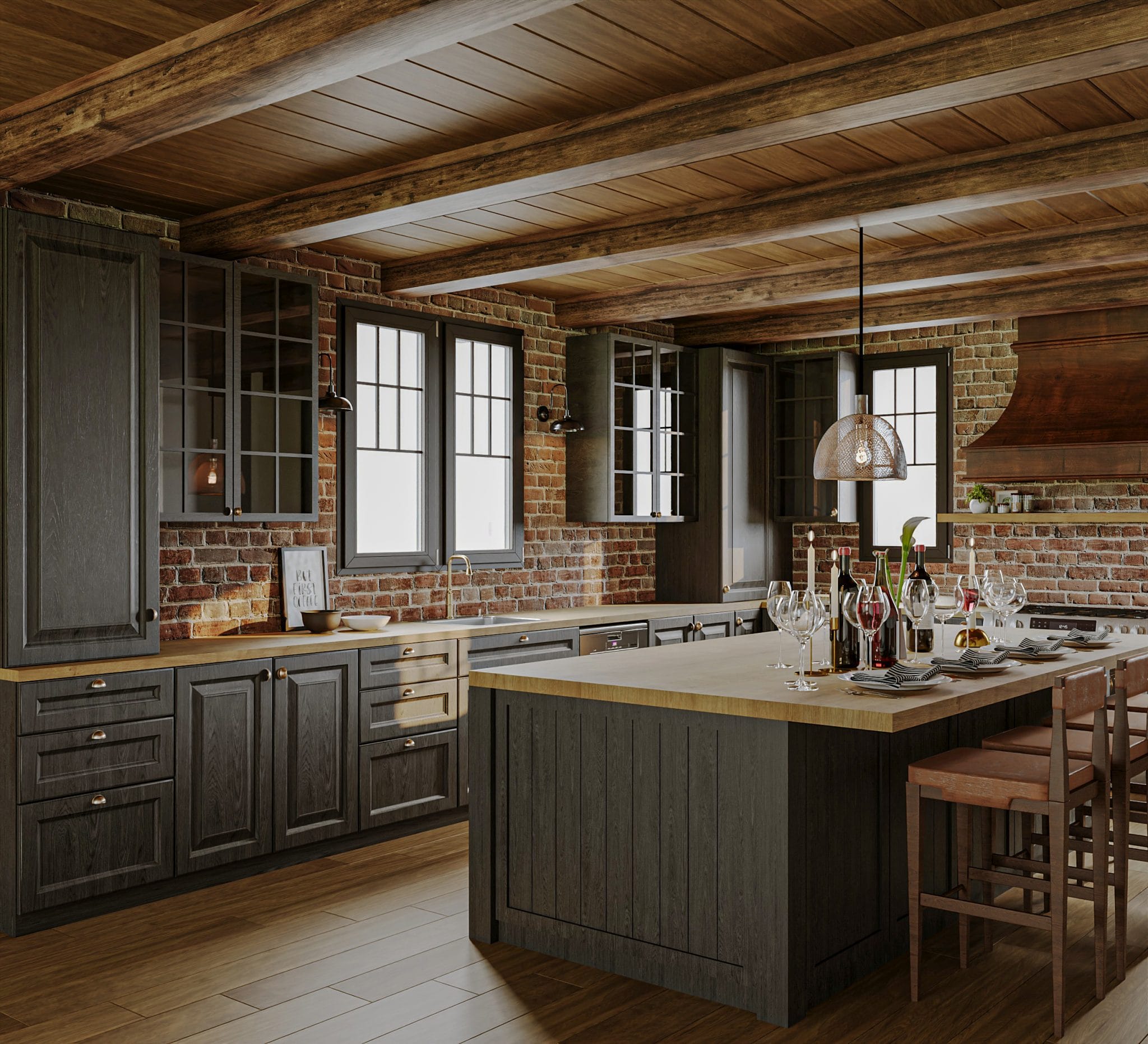 Before & After: Mountain Rustic Home Interior - Improve My Home 24