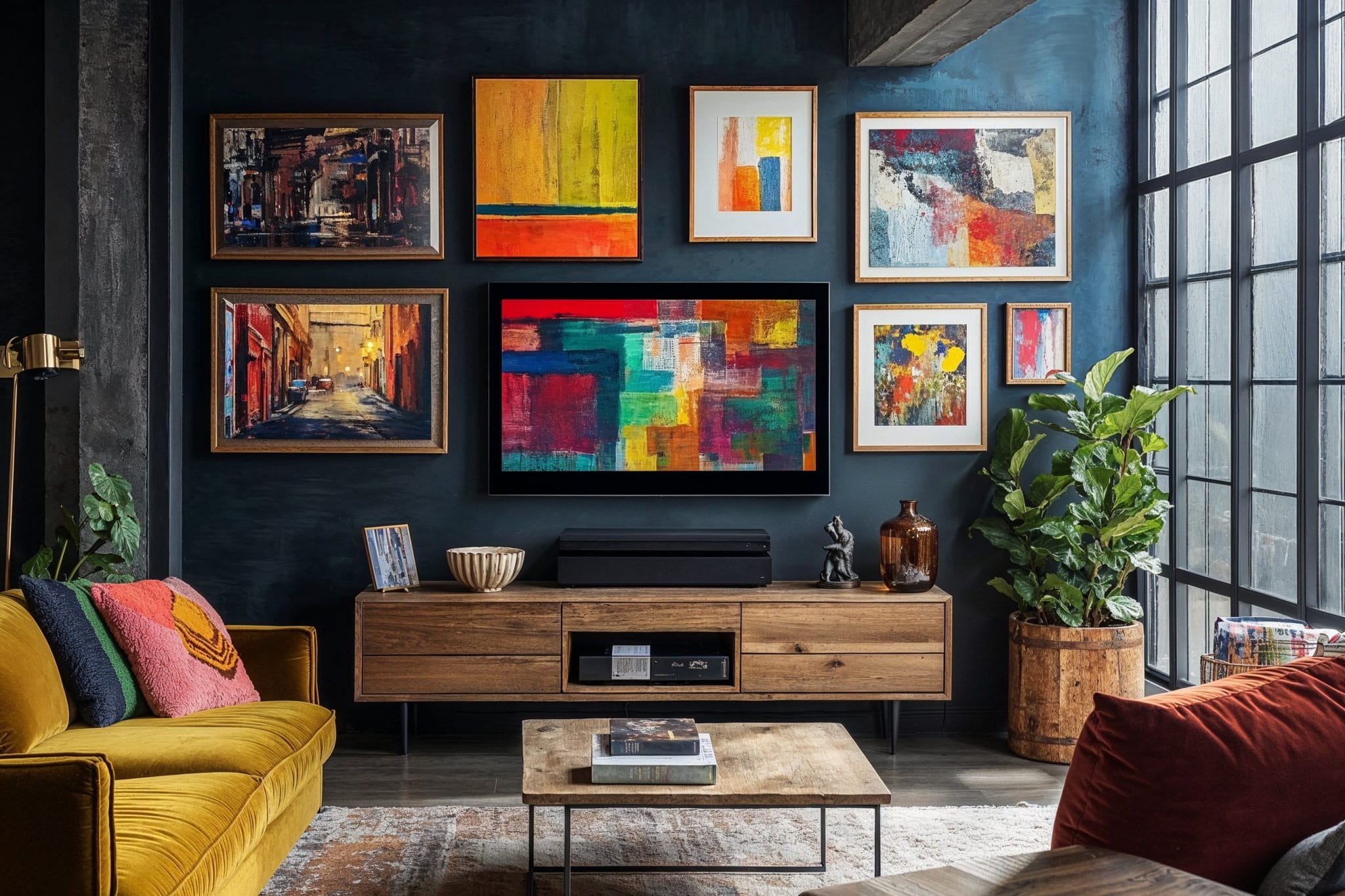 How to Decorate Around a TV Without Sacrificing Style - Decorilla ...
