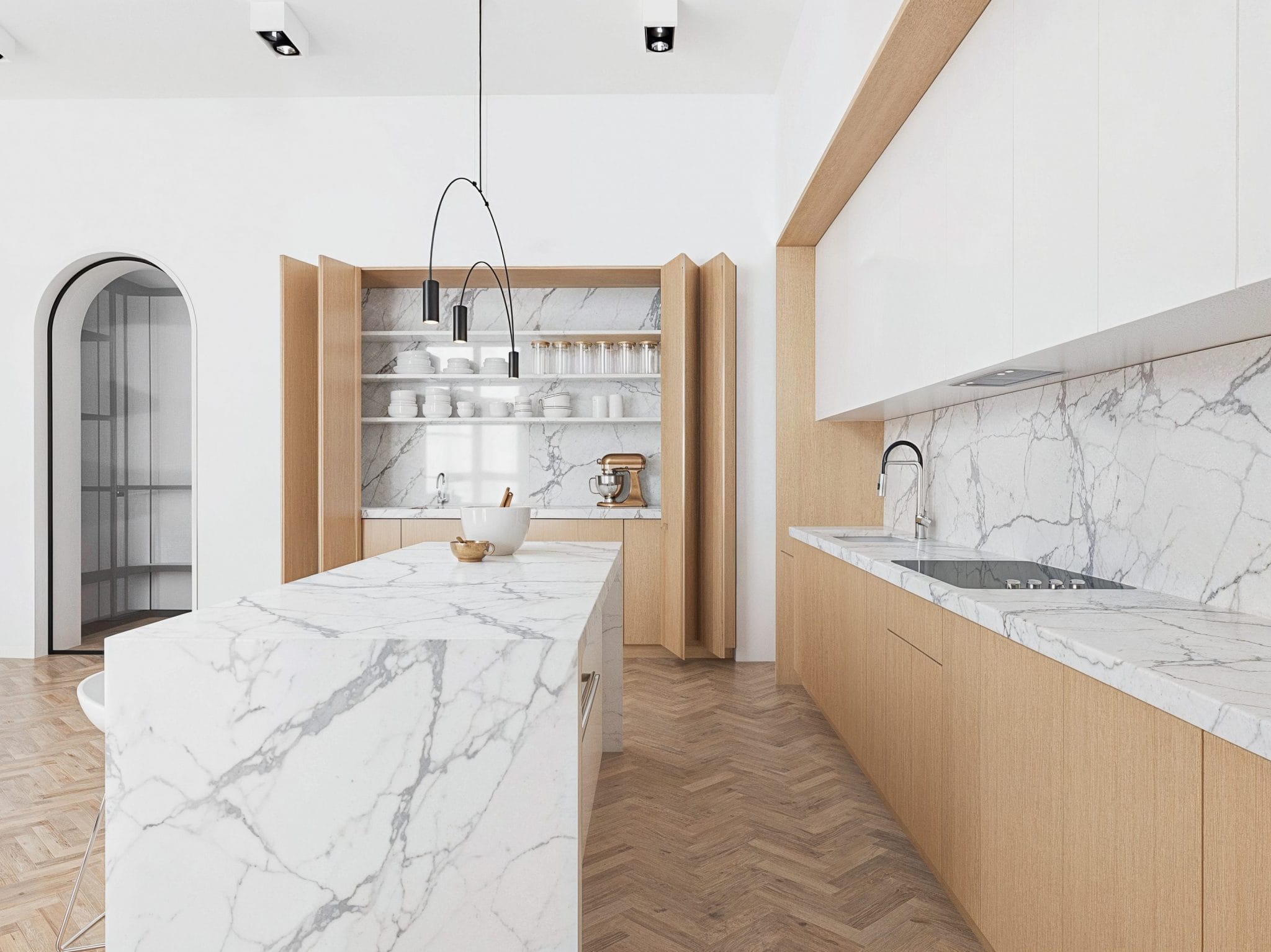 Hidden Kitchens: Clever Design Ideas for a Sleek, Minimalist Look ...