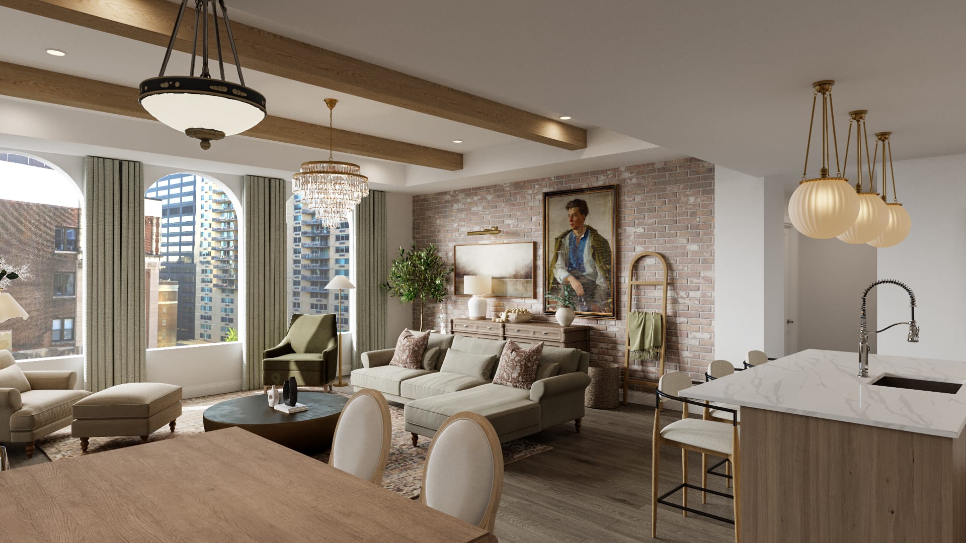 Before & After: Classic Contemporary Interior Design for a Condo ...
