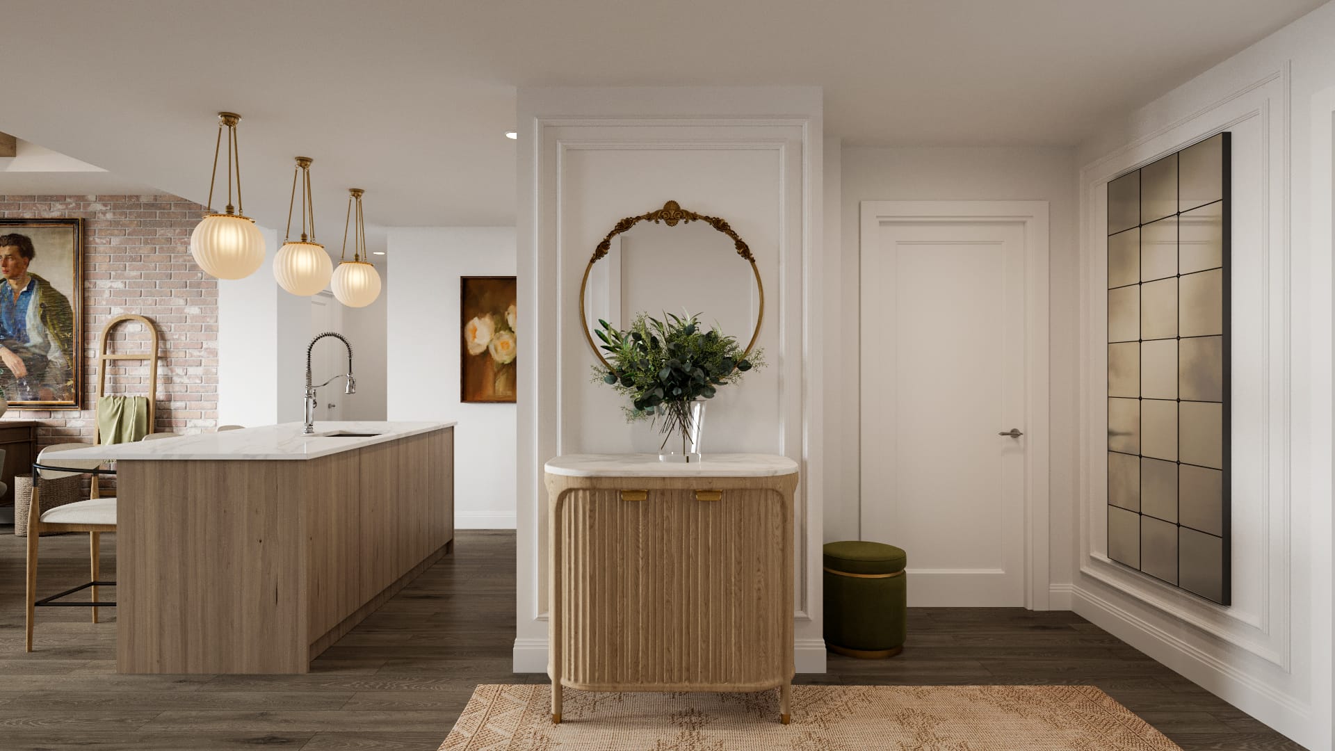 Before & After: Classic Contemporary Interior Design for a Condo ...
