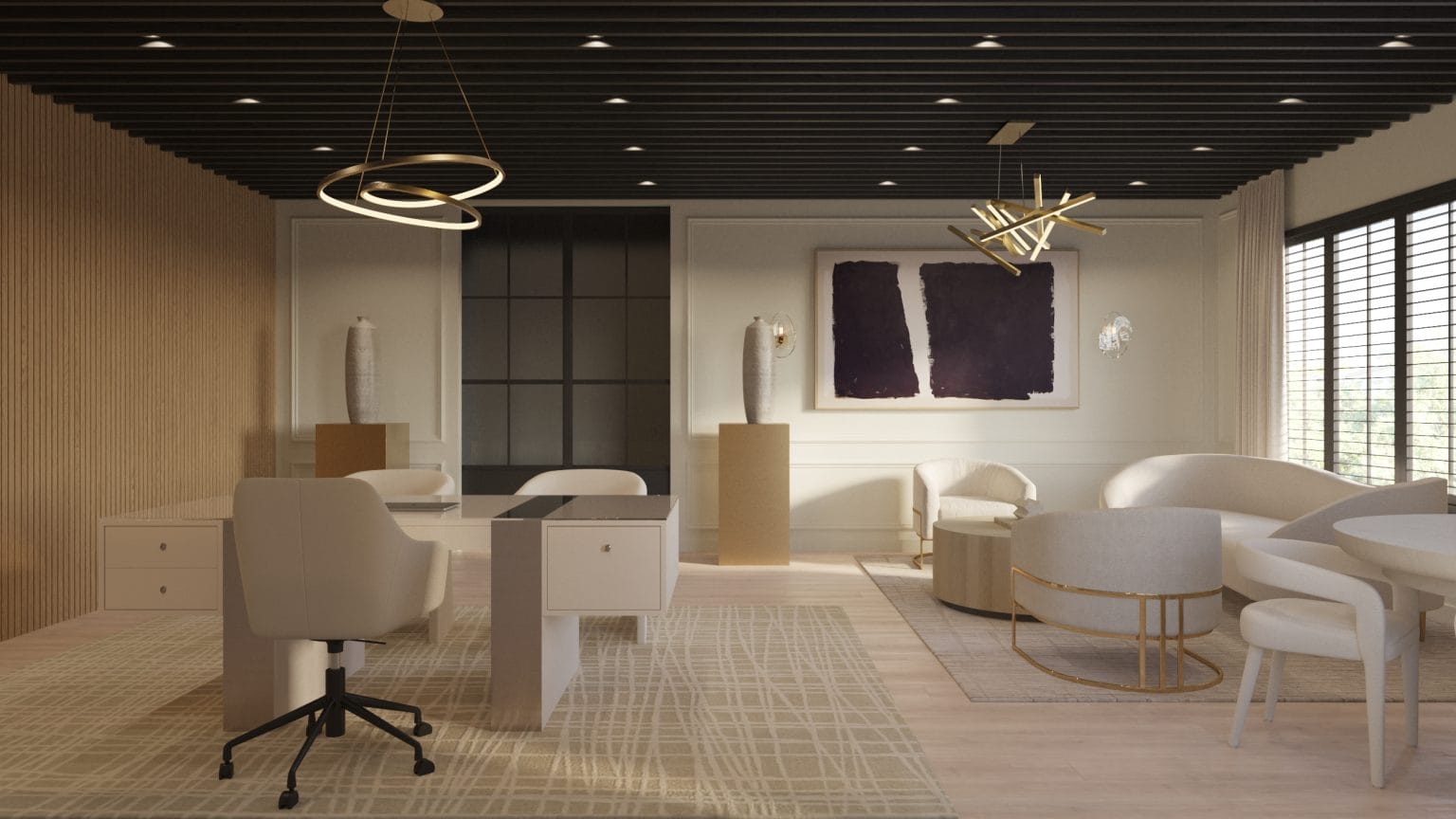 Before & After: Luxury Office Design for a Software Company - Decorilla ...