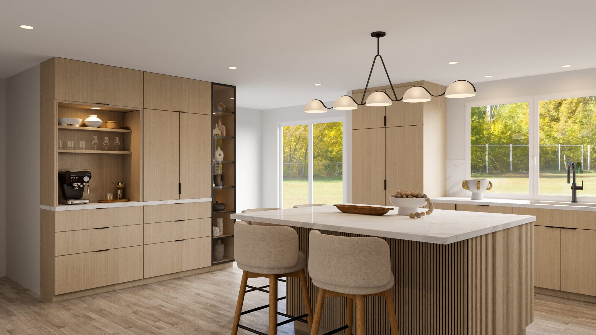 Before & After: Modern Scandi Kitchen, Living and Dining Room ...