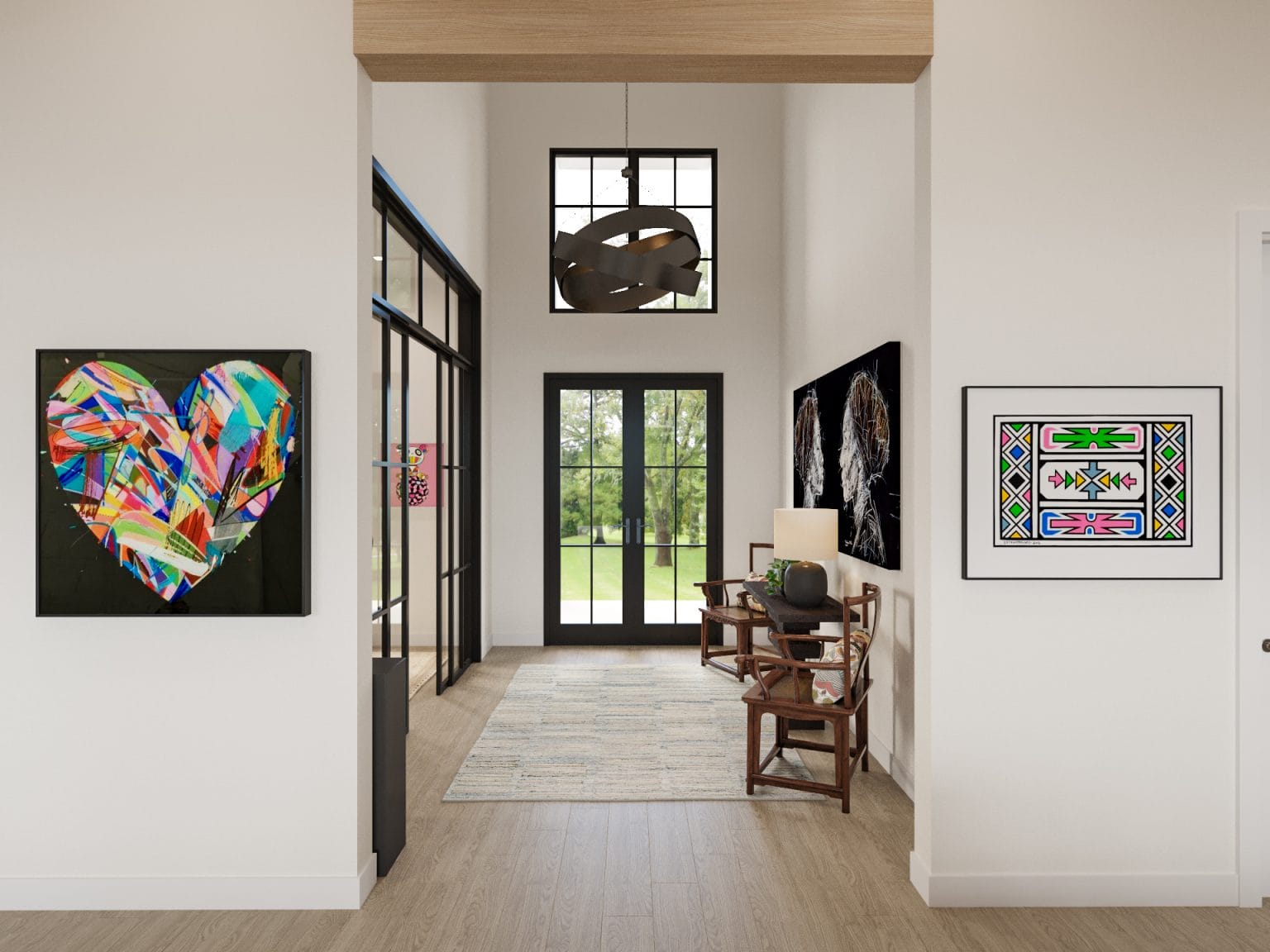 Before & After: Modern New Construction - Welcoming Entrance Areas ...
